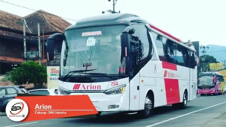 Informasi Foto dan Kontak Bus Pariwisata Arion