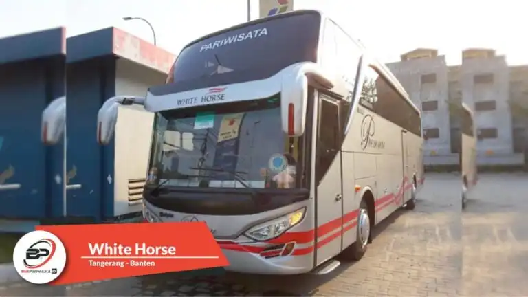 Informasi Lengkap Bus Pariwisata White Horse - Bus-Pariwisata.id